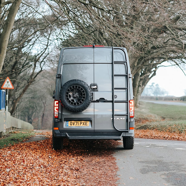 Volkswagen Crafter (2018+) Wheel Carriers, Ladders & Accessories ...